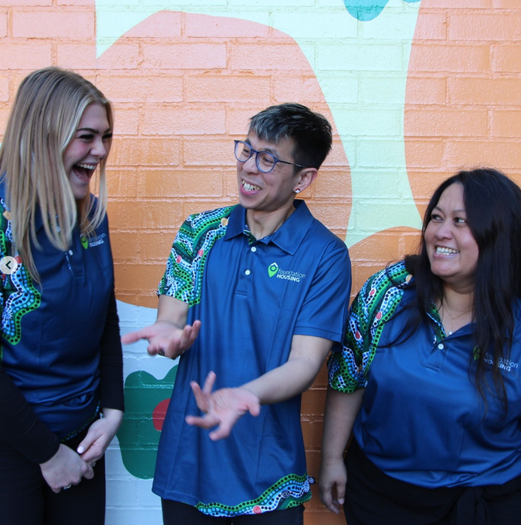 Tenant designs Foundation Housing's new uniform - Foundation Housing