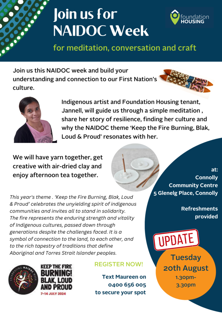 NEW DATE- Healing Circle/Art Session - Foundation Housing